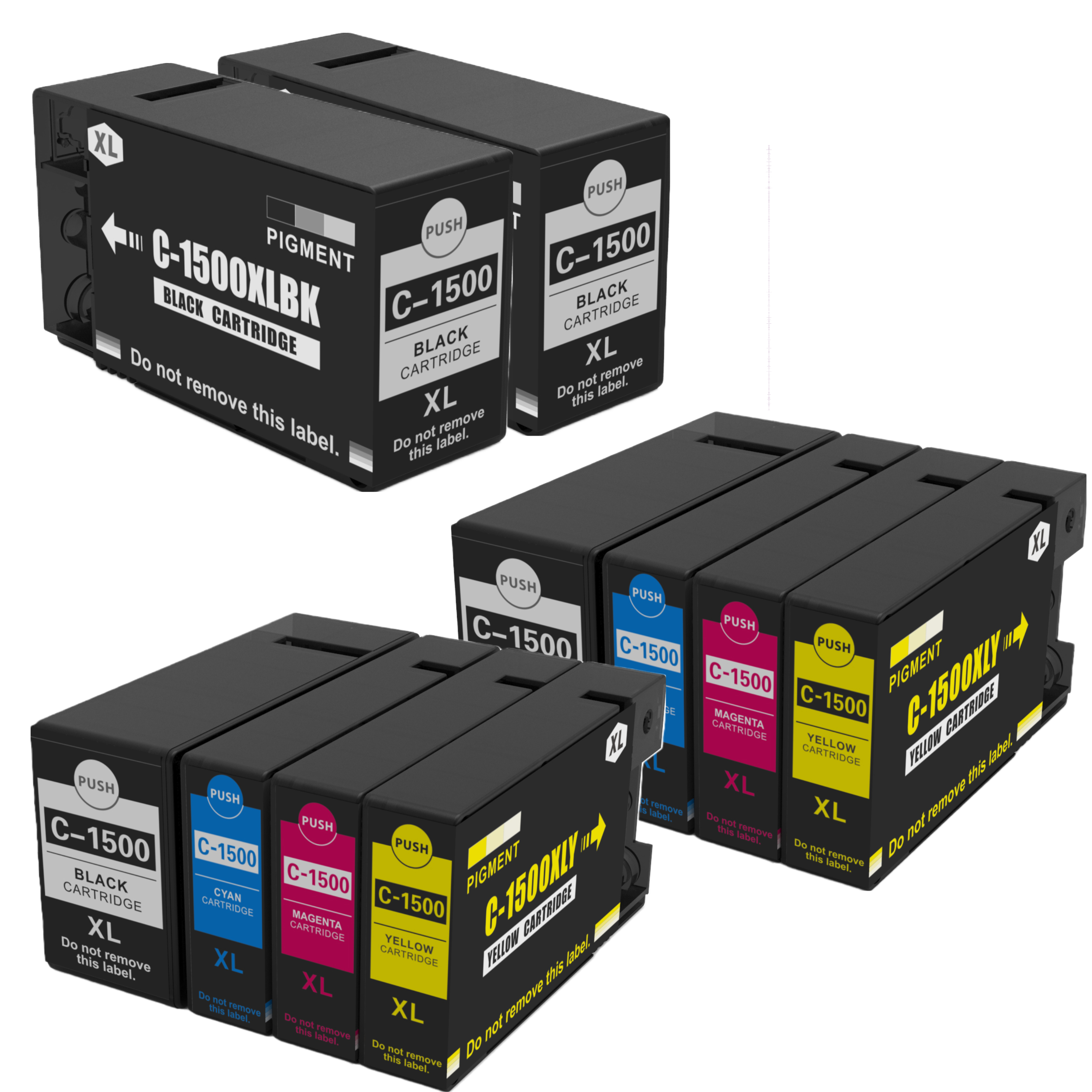 Patronen XXL für Canon Maxify MB 2000 Series MB 2750 MB 2755 PGI-1500 ...